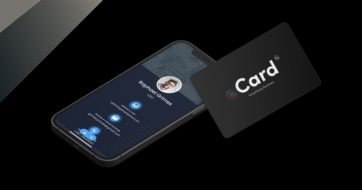 NFC Business Cards & Dynamic QR Codes | eCard